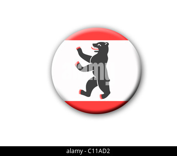 emblems, Berlin, emblem and flag of the state of Berlin, heraldry ...