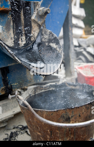 Hot Tar Boiler Stock Photo - Alamy
