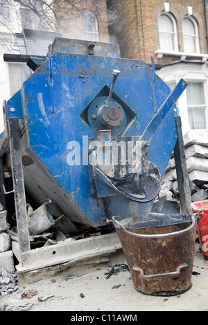 Hot Tar Boiler Stock Photo - Alamy