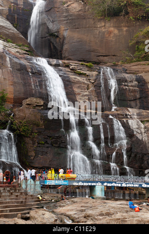 Kutralam waterfalls, Kuttralam, Kuttalam, Courtallam, Western Ghats ...