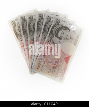 Horizontal image of piles of one pound coins Stock Photo - Alamy