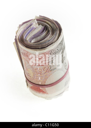 Horizontal image of piles of one pound coins Stock Photo - Alamy