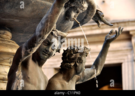 Ephebes statues, Fontane delle Tartarughe, The Turtle Fountain, Piazza ...