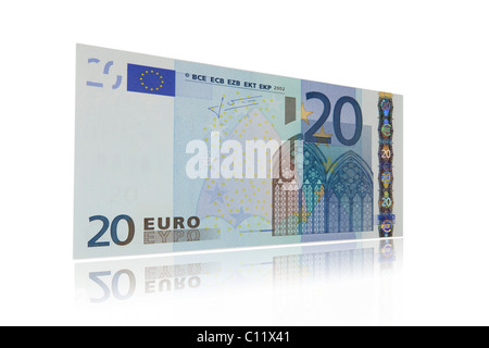 20 euro banknote, front Stock Photo - Alamy
