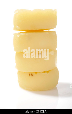 Harzer Roller, traditional rolled cheese from the Harz district Stock ...