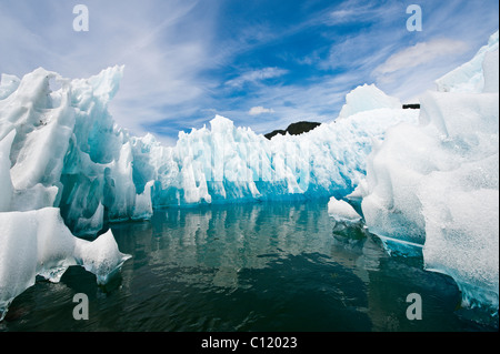 Alaska. Glacier blue ice iceberg in LeConte Bay, Southeast Alaska Stock ...