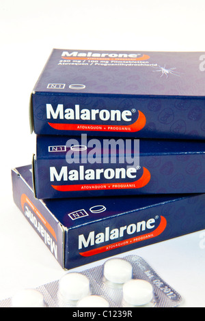 Anti-malarial drug Malarone Stock Photo - Alamy