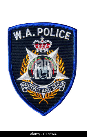 Western Australia Police patch Stock Photo - Alamy