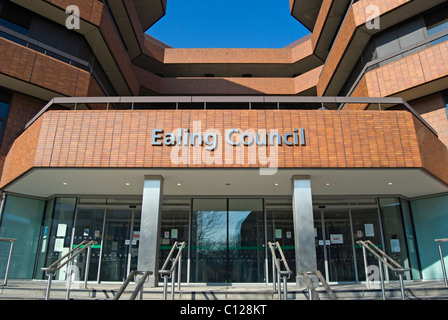 Ealing Council Perceval House building, Uxbridge Road, Ealing, London ...