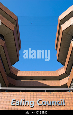 Ealing Council Perceval House building, Uxbridge Road, Ealing, London ...