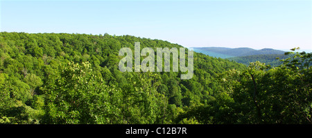 Monte Sano State Park scenic overlook, Huntsville, Alabama, USA Stock ...