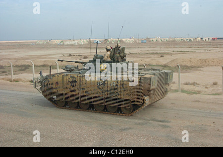 A British armored MCV-80 Warrior tank, England, UK, Europe Stock Photo ...