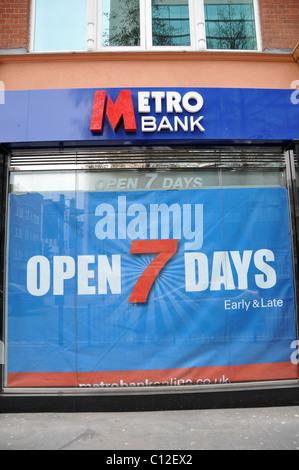 Metro Bank new branch opening Tottenham Court Road London 24 Hour ...