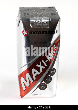 Maximuscle Protien Drink Stock Photo - Alamy