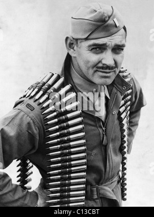 Clark Gable in military uniform - US Army Air Corps, vintage World War ...