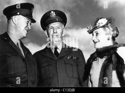 General George C. Marshall and his wife, Katherine Boyce Tupper Stock ...