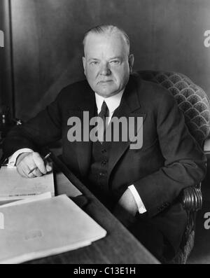 Former President Herbert Hoover (1874-1964), U.S. President 1929-1933 ...