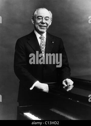 Richard Rodgers (1902-1979), American composer, at New York's Hallmark ...