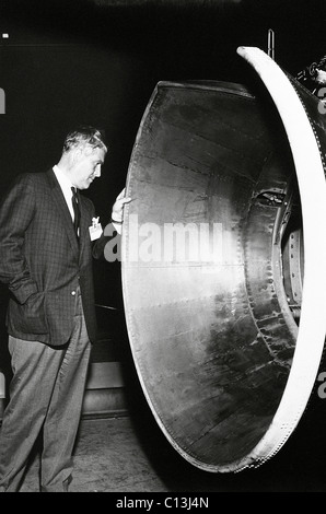 Wernher von Braun (1912-1977) German-American aerospace engineer and ...