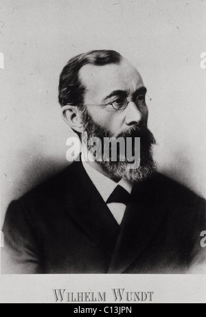 WILHELM WUNDT (1832-1920) German physician and psychologist Stock Photo ...