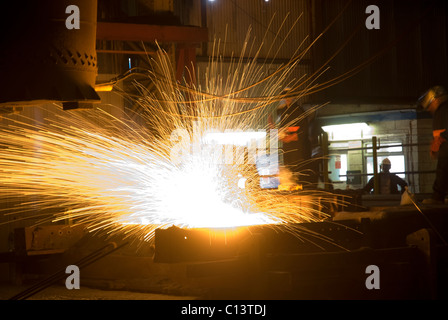 Steel Making at Forgemasters, Sheffield, UK Stock Photo - Alamy