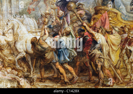 Peter Paul Rubens, The Triumph of Henry IV, painting, circa 1630 Stock Photo - Alamy