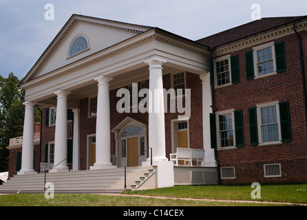 USA, Virginia, Montpelier. Mansion at James Madison's estate Stock ...