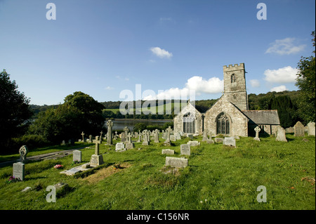 Saint Winnow church near Lerryn, Cornwall Stock Photo - Alamy