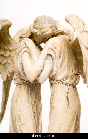 mystical angel couple Stock Photo - Alamy