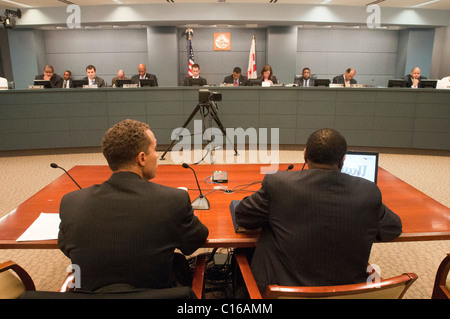 UDC Board of Trustees Chairman Joseph Askew testifies before a DC ...