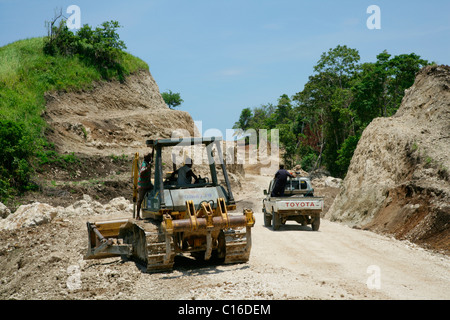 Construction of a refinery and harbour area of the Ramu Nickel Mine ...