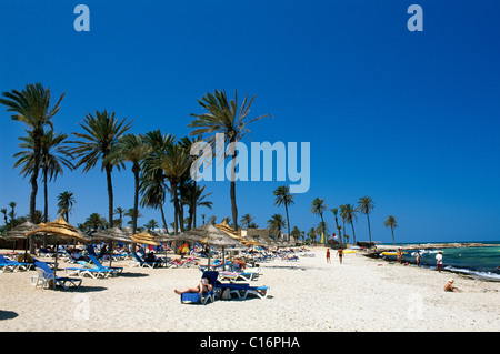 Beach at Oasis Zarzis, Djerba, Tunisia, Africa Stock Photo - Alamy