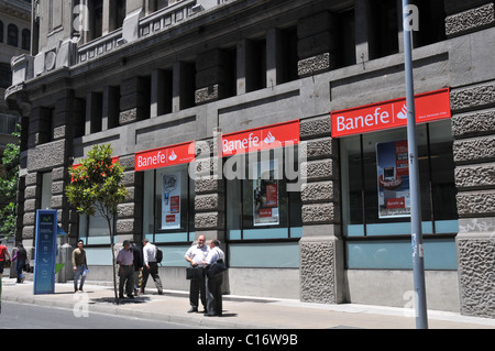 Banefe bank business district Santiago Chile South America Stock Photo ...