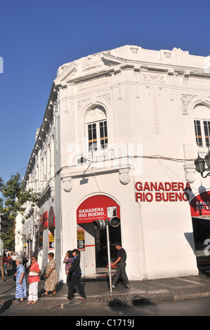 Facade of The Old Butcher Shop, built from 1896 to 1902, the formar ...