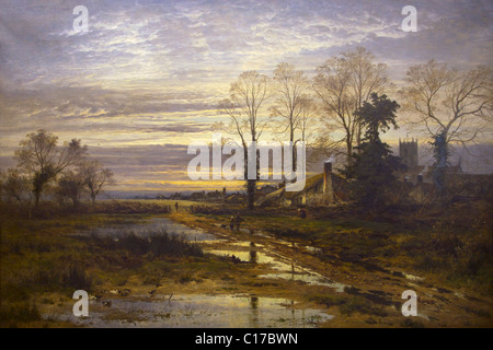 February Fill Dyke, Benjamin Williams Leader, 1881, Birmingham Museum ...