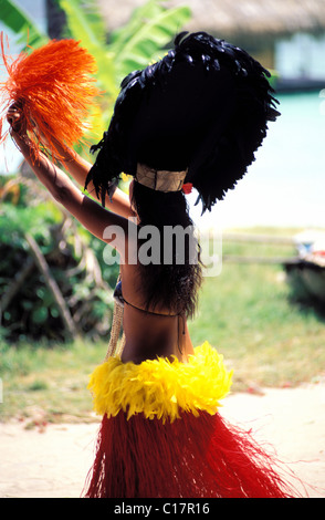 France, French Polynesia, the Society archipelago, Moorea Island Stock ...