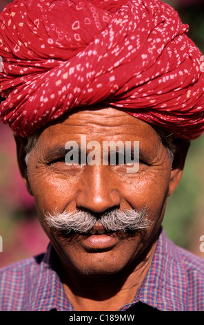 India, Rajasthan State, Pokaran fort, on the edge of the Thar desert ...