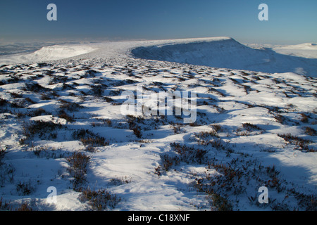 Pen Cerrig-calch, and Pen Allt-mawr, in the Black mountains in Wales ...
