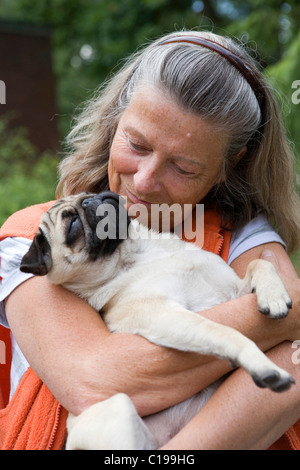 Come into my arms. Portrait of friendly and loving, caring charming ...