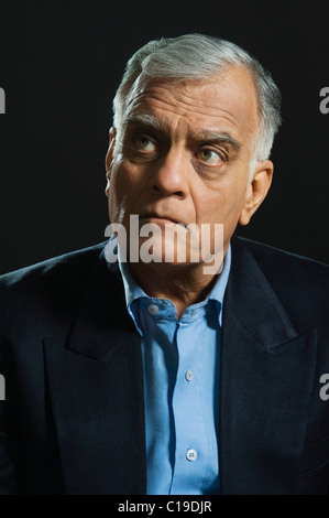 Close-up of a Asian businessman thinking Stock Photo - Alamy