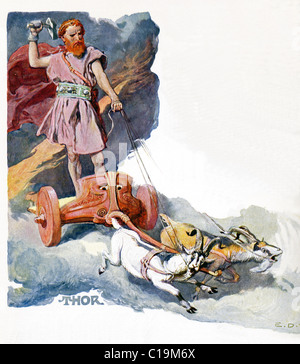 In Norse mythology, Thor was the god of thunder, and thus the god of ...