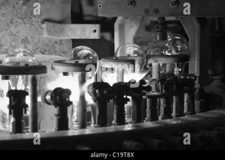 Light bulbs being manufactured in a factory, Surya Roshni Limited ...