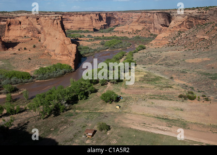 Tsegi Overlook Canyon de Chelly National Monument Arizona Stock Photo ...