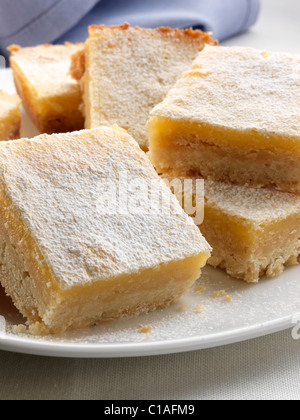 Individual lemon squares cookies Stock Photo - Alamy