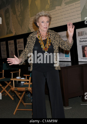 Actress Cloris Leachman signs copies of her new book "Cloris" at Barnes ...