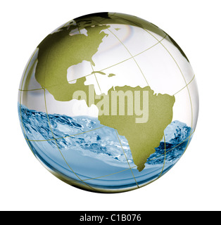 Water sloshing in glass Stock Photo - Alamy