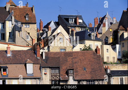 France, Nievre, Nevers, old town Stock Photo - Alamy