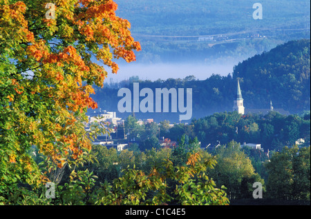 Pointe-au-Pic Malbaie, Charlevoix, Quebec Stock Photo - Alamy