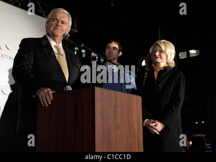 Newt Gingrich and Callista Bisek Gingrich New York City 'National Tea ...