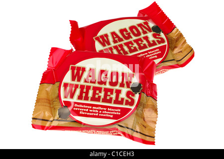 Wagon Wheels biscuits biscuit - 6 pack packets of original plain and ...